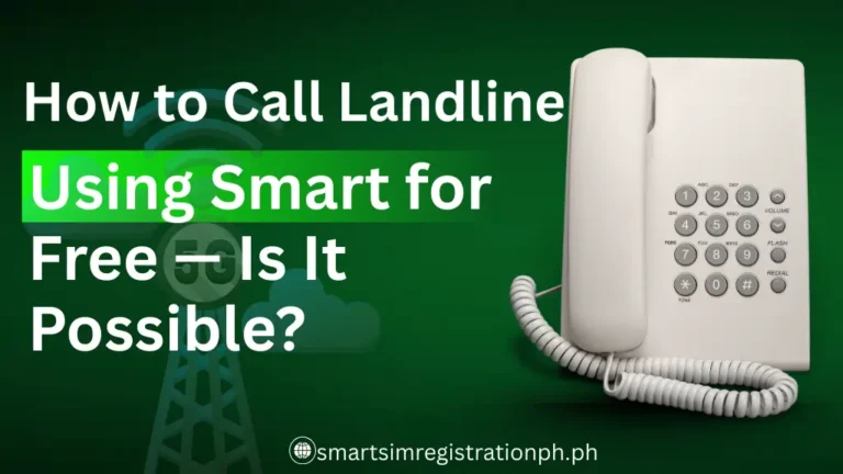 How to Call a Landline Using Smart